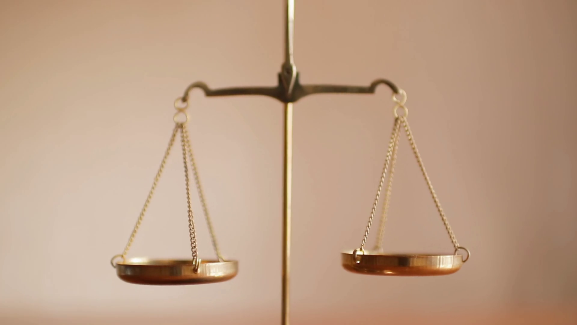 Golden Justice Scales In Courtroom Close Up Stock Footage SBV-348739393 ...