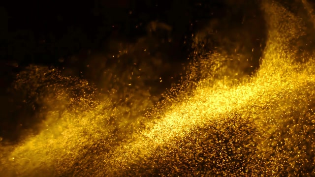 Yellow Particles Particles Stock Footage: Royalty-Free Video Clips ...