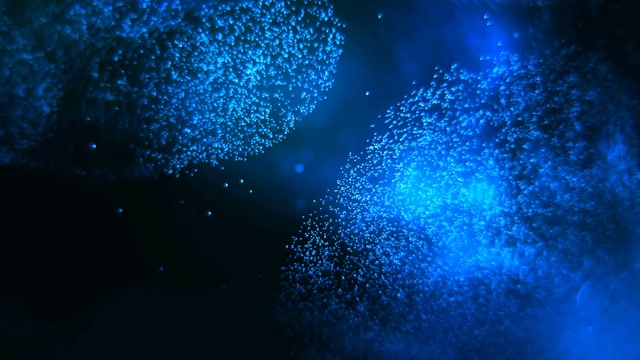 Floating Blue Particles Stock Footage: Royalty-Free Video Clips ...