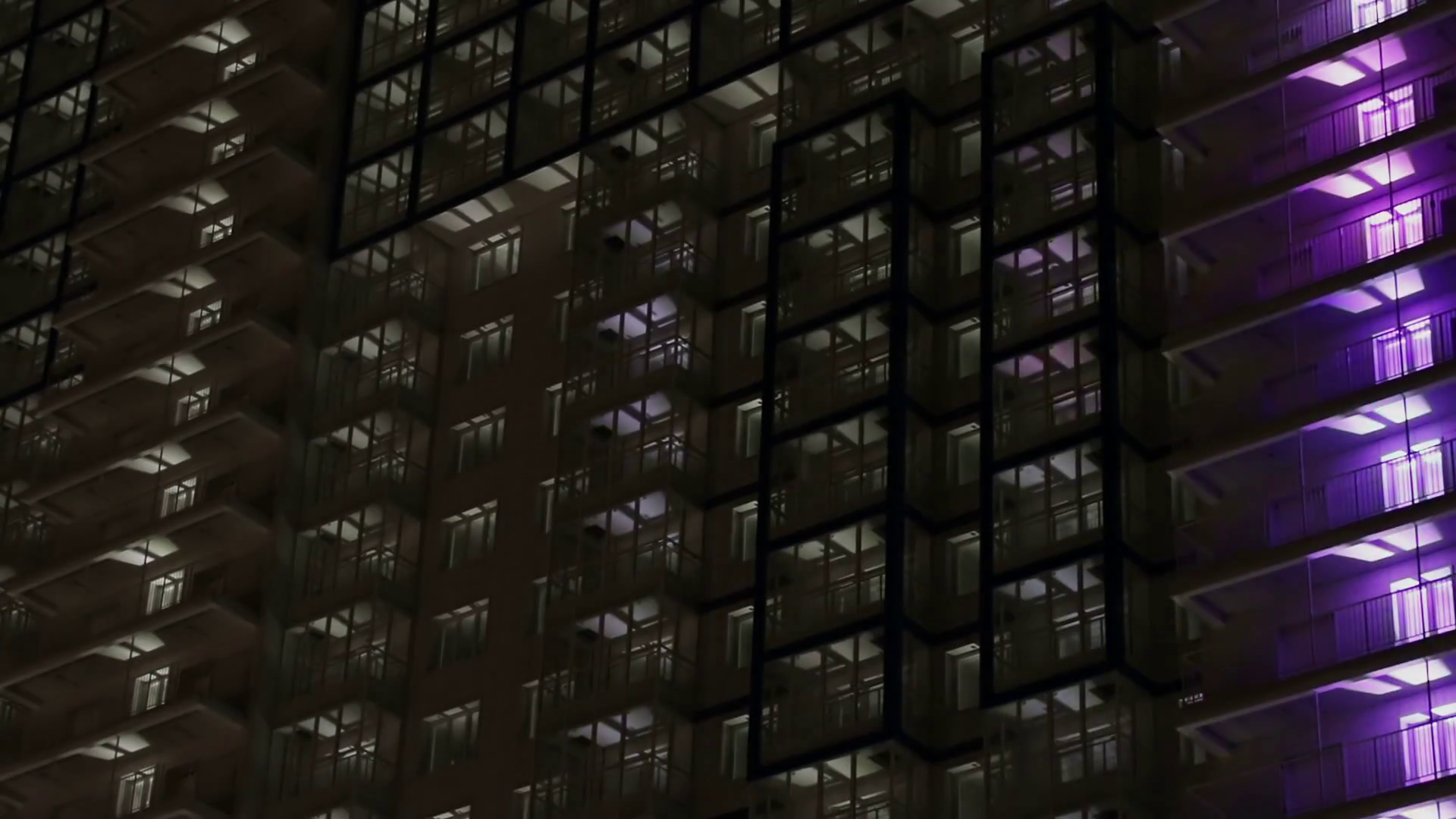 Building Led Light Show at night Stock Video Footage 00:09 SBV ...