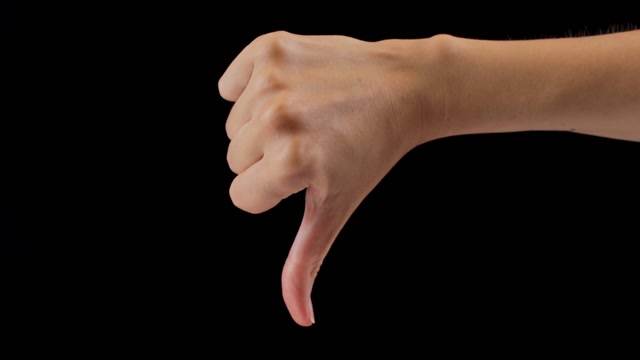 Negating Gesture Stock Footage: Royalty-Free Video Clips - Storyblocks