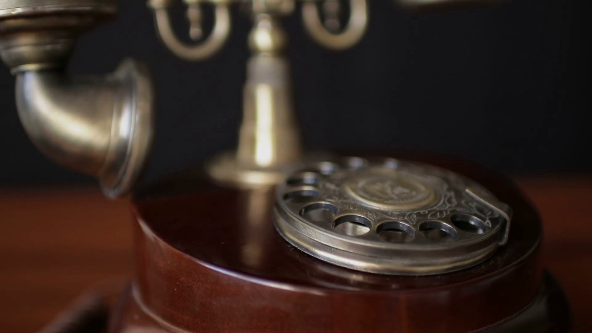 Man Dialing Number On Old Style Retro Rotary Stock Footage SBV ...