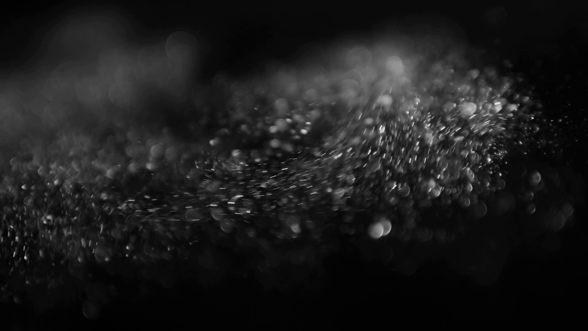 Motion Of White Particle Elements In Space Stock Motion Graphics SBV ...