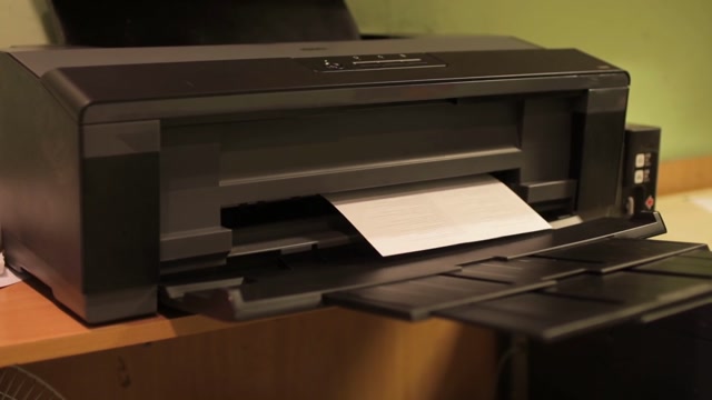 Office Printer Stock Footage: Royalty-Free Video Clips - Storyblocks