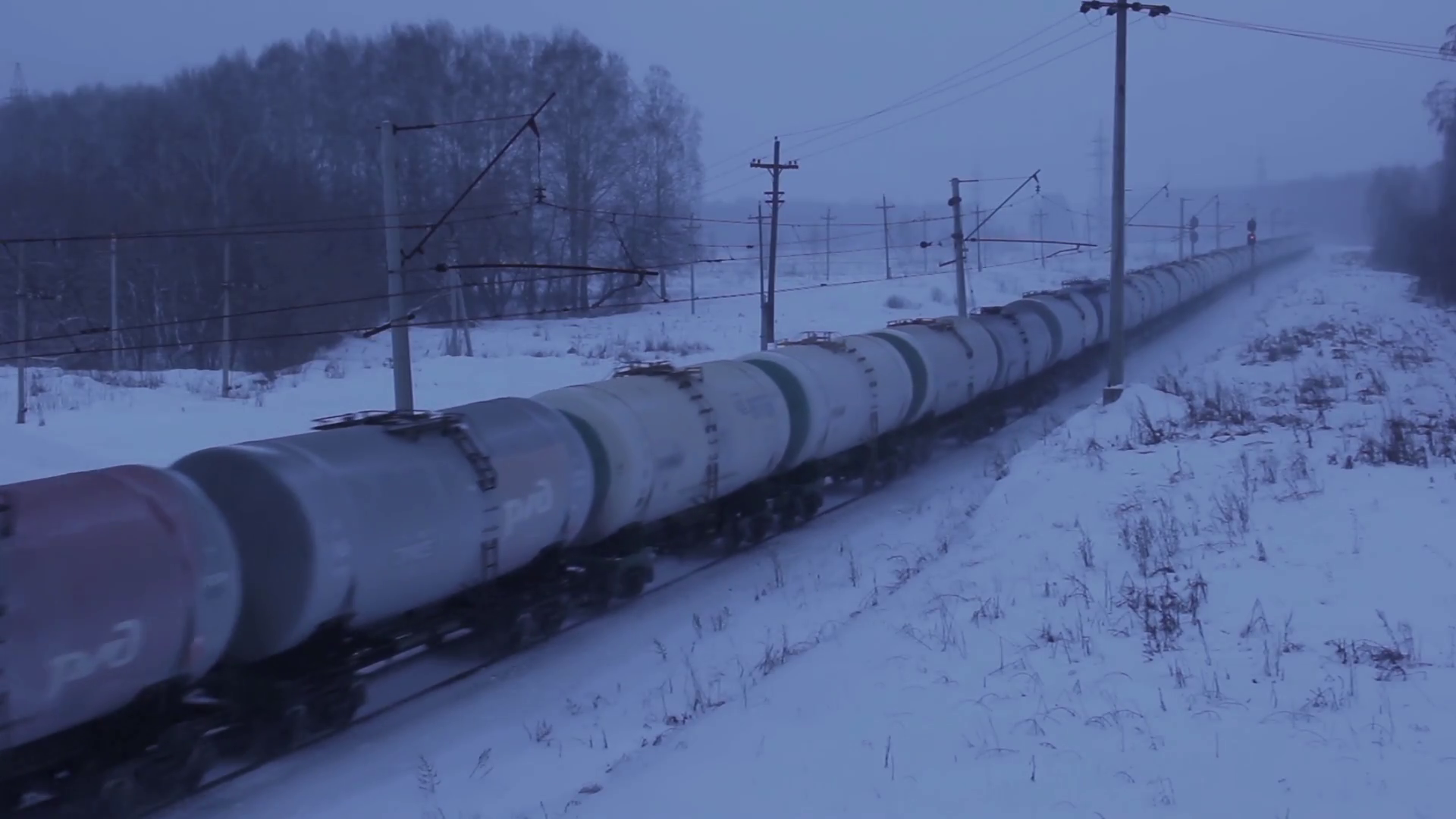Tank Wagons In Movement In Winter Stock Footage SBV-338595206 - Storyblocks