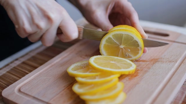 Cutting Lemons Stock Footage: Royalty-Free Video Clips - Storyblocks
