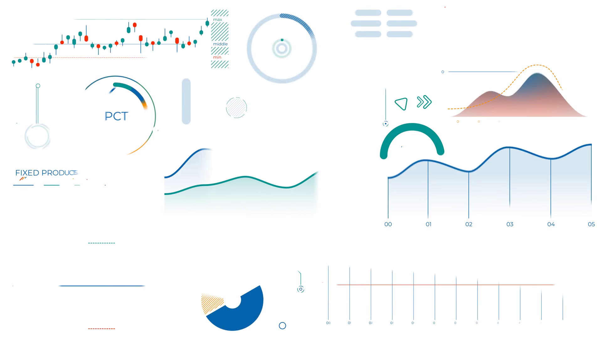 Collection Of Animated Charts Infographics Stock Footage SBV-352001949 ...