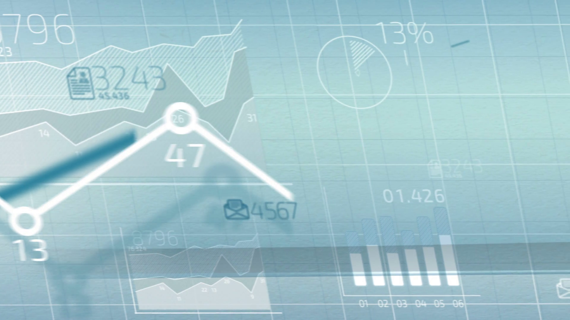 Business Infographics Animation Of Financial Stock Motion Graphics SBV ...