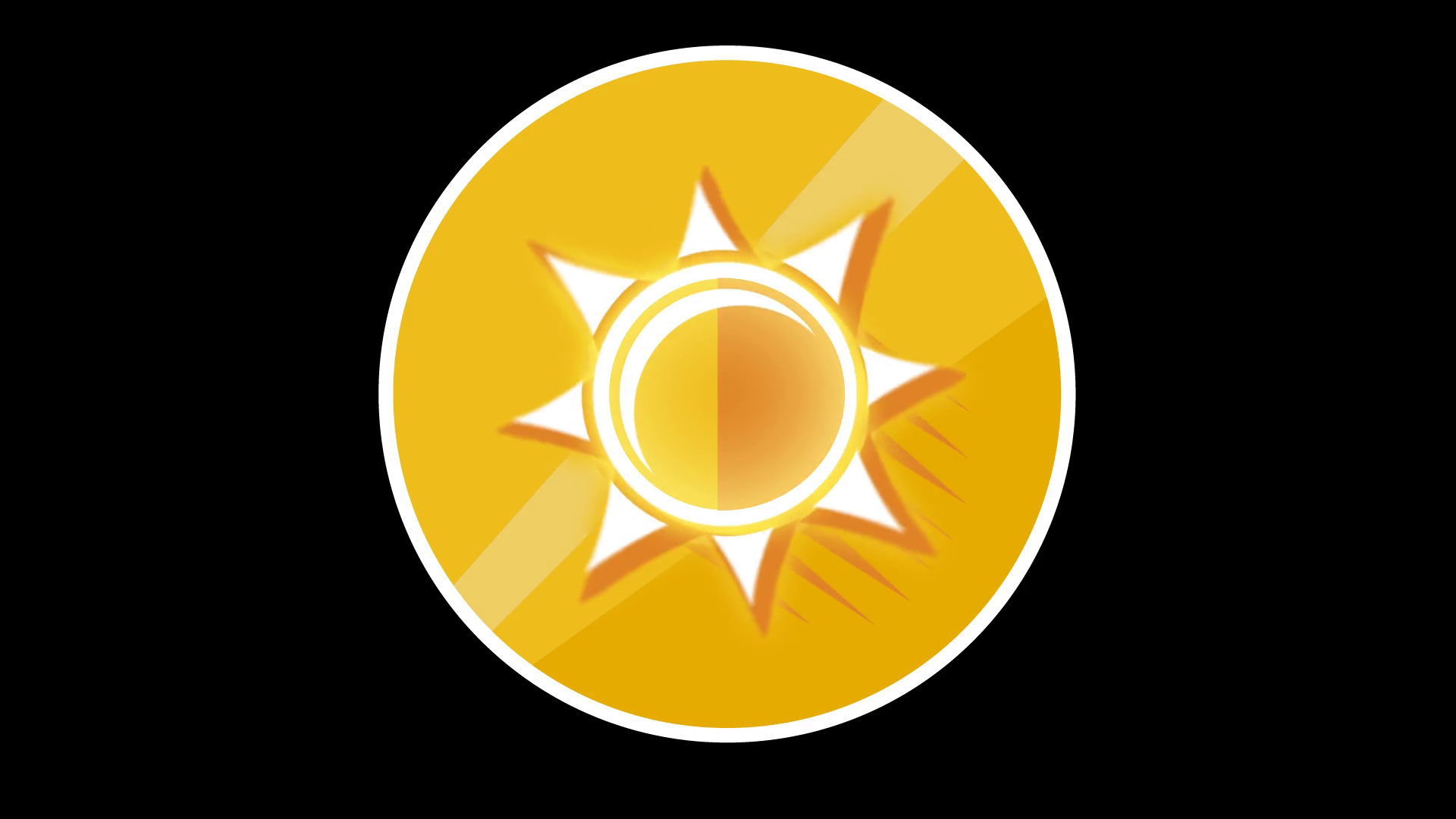 Sun Flat Icon With Alpha Channel Motion Background 00:04 SBV-312335306 ...