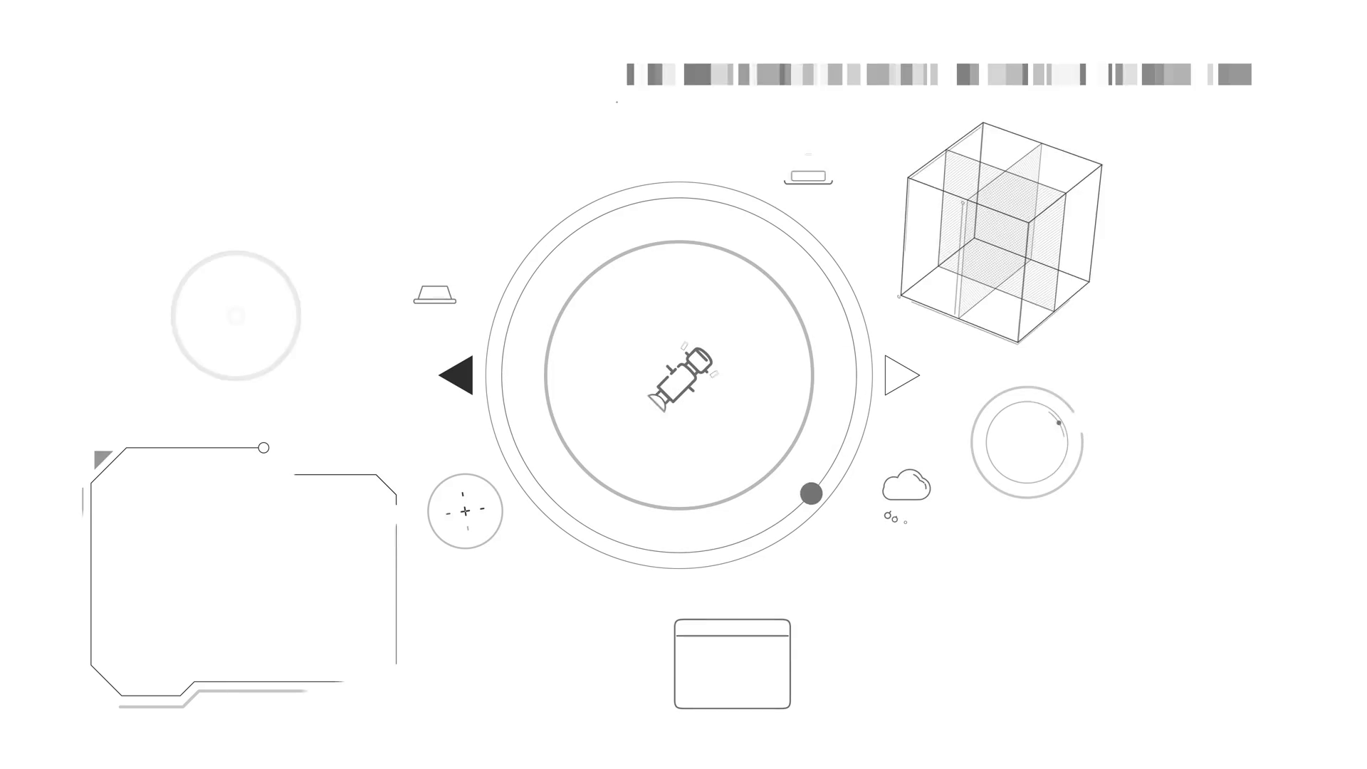 Monochrome Infographics On Theme Of Stock Footage SBV-347762875 ...