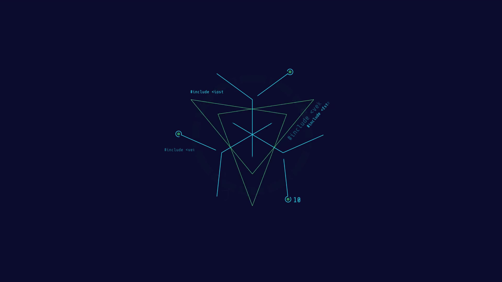 Looped Animation Of Combination Of Triangles Stock Footage SBV ...