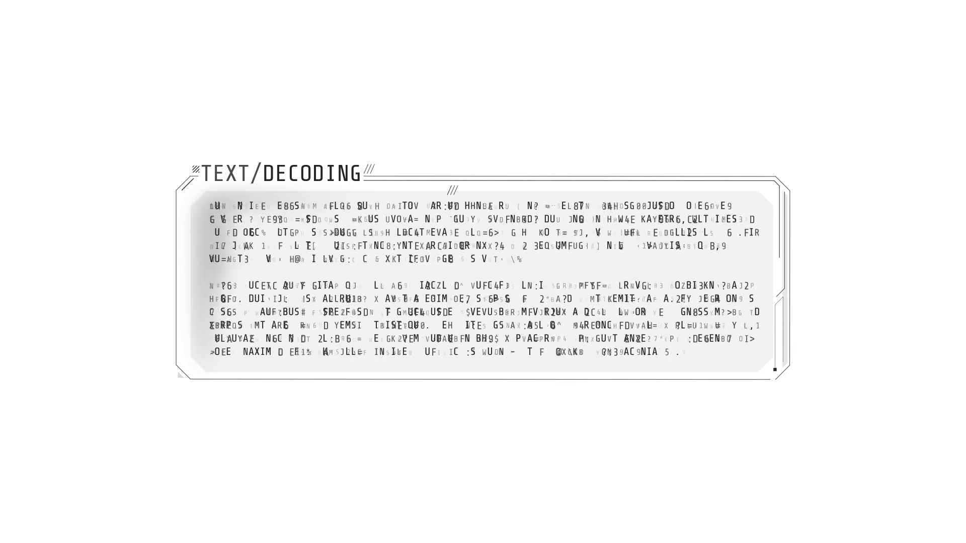 Medium Text Decoding Window With Random Stock Footage SBV-347766261 ...