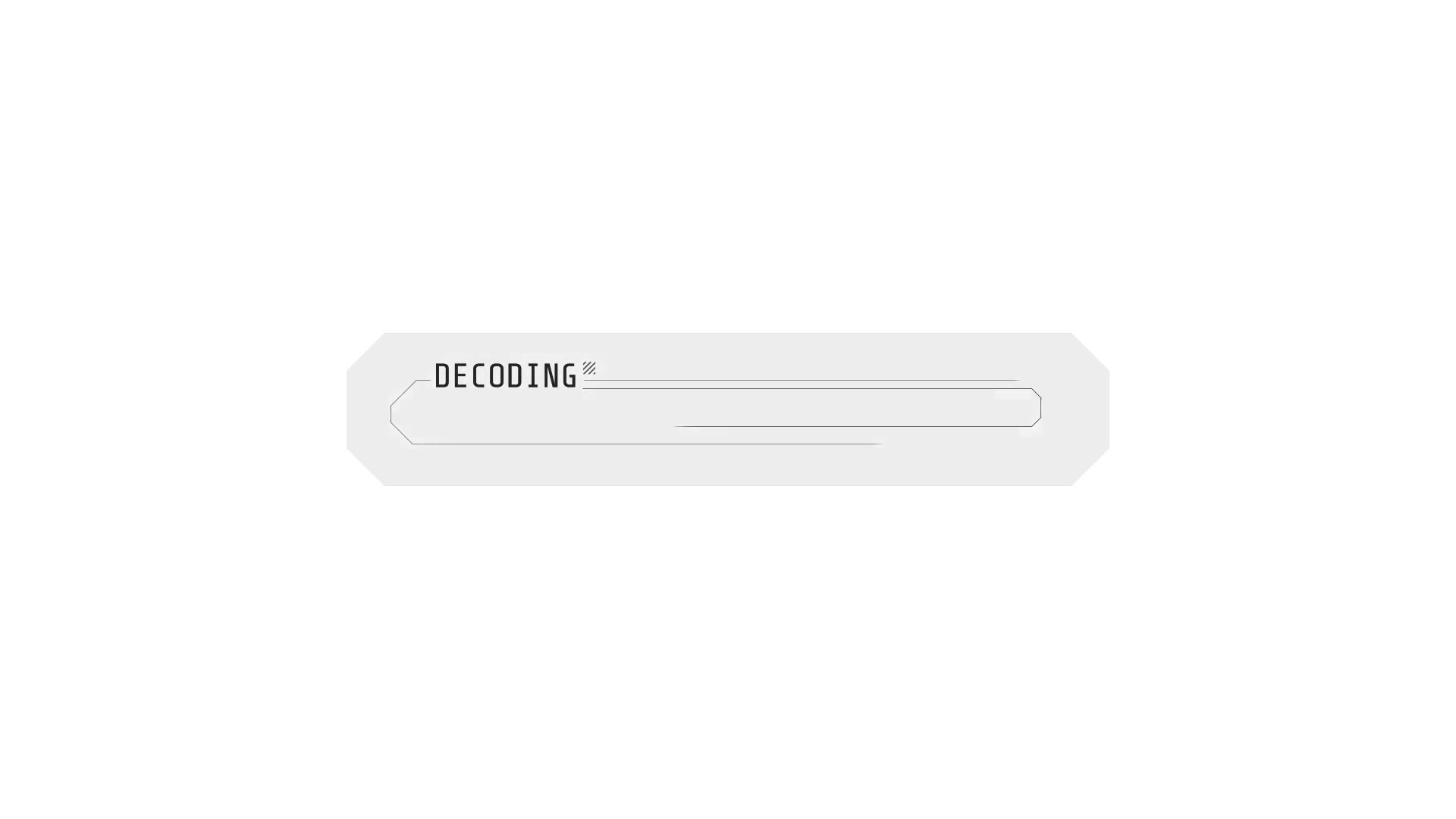 Hud Loading Element - Frame With Decoding Stock Footage SBV-347775058 ...