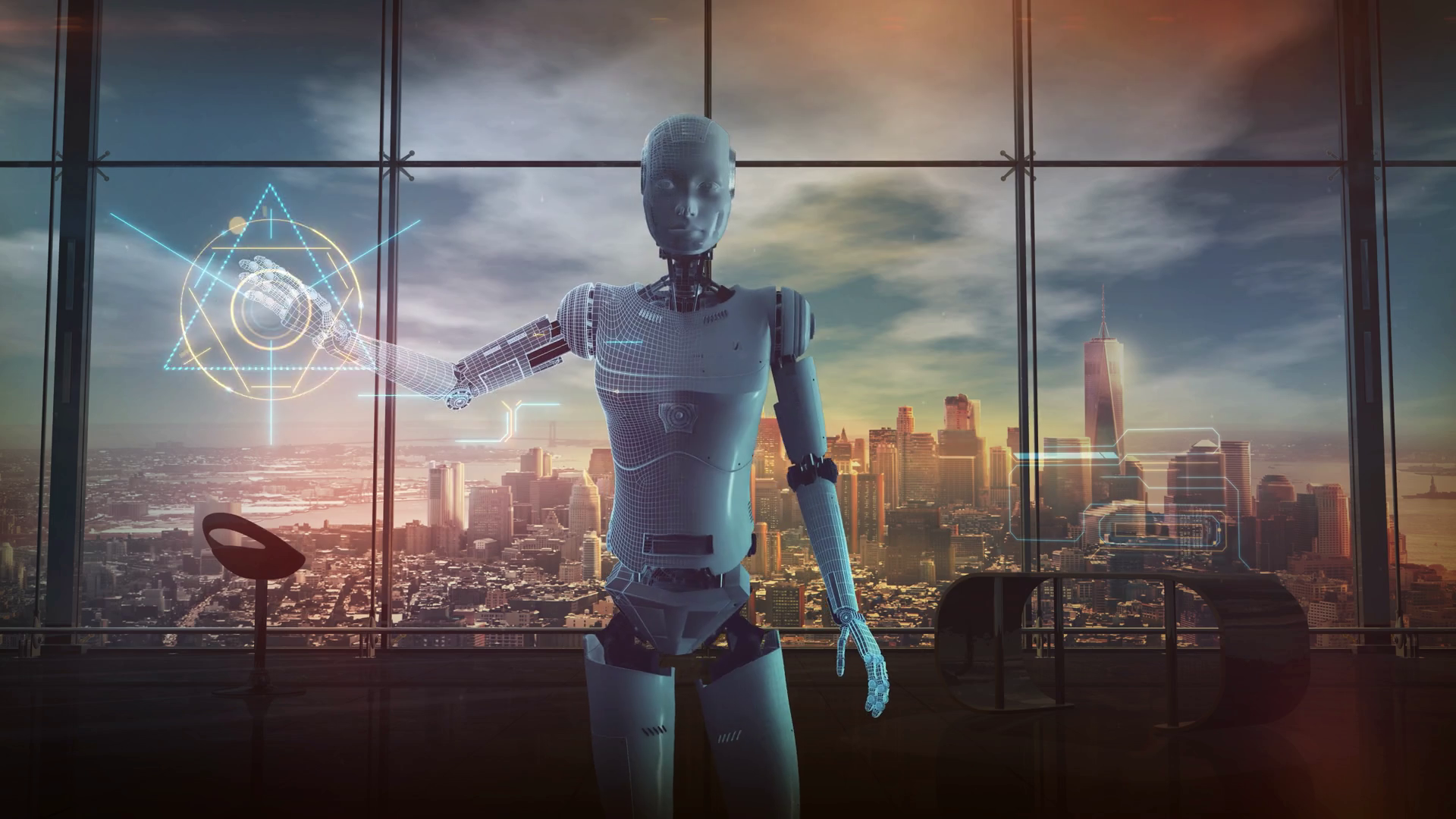 Visualization Of Work Of Corporate Stock Footage SBV-348447339 ...