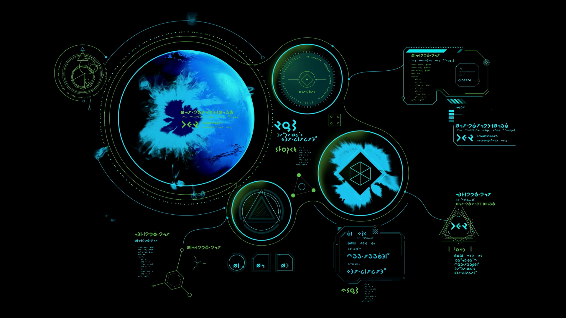 Fantastic Video Poster With Alien Infographic Stock Footage SBV ...