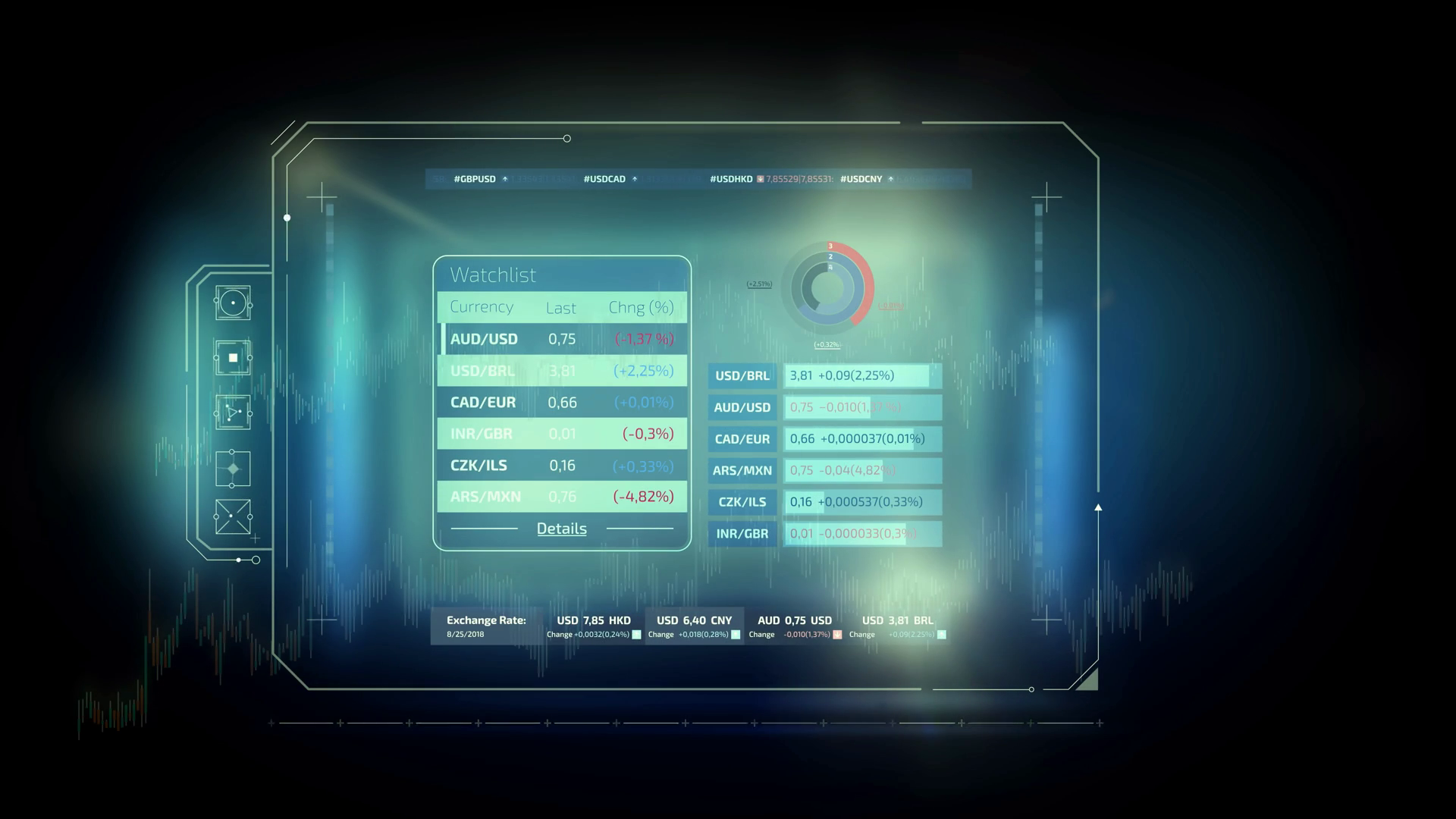 Animated Infographics On Trading Stock Market Stock Motion Graphics SBV ...