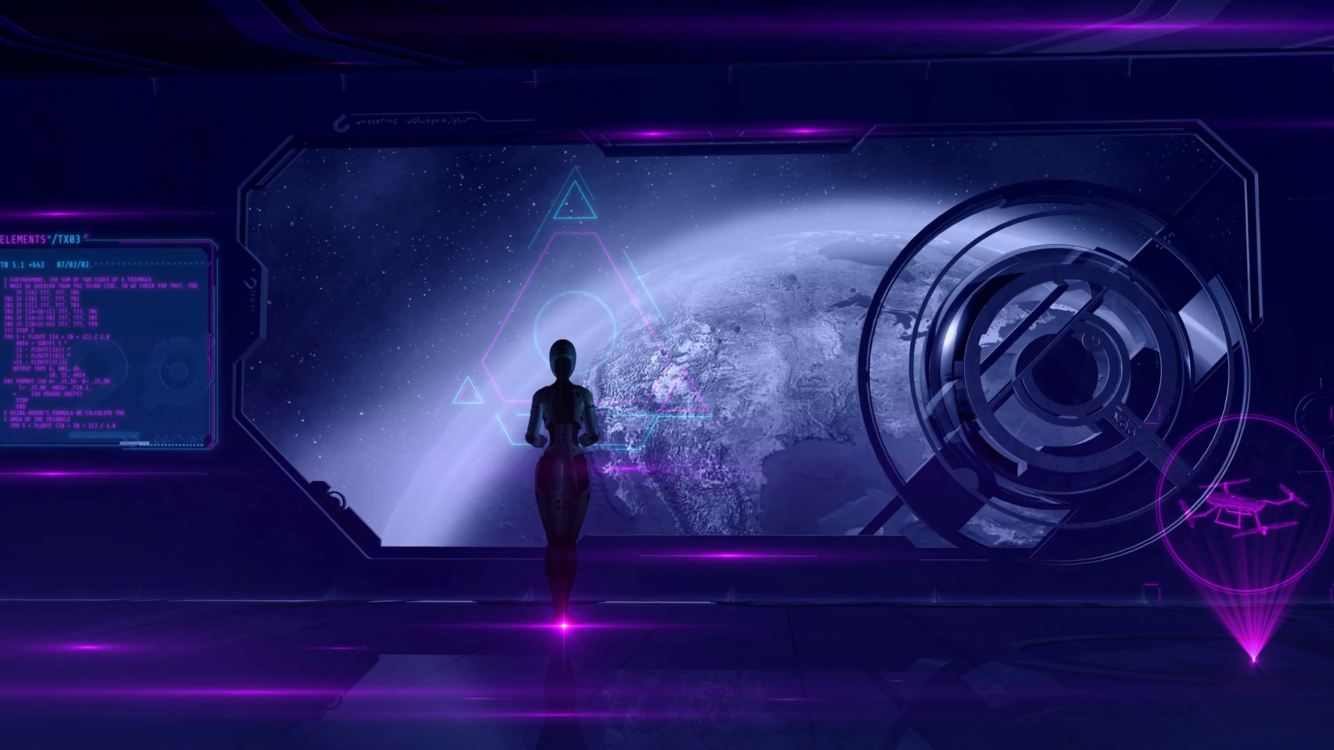 A Sci-fi Plot Of Use Of Artificial Stock Motion Graphics SBV-348469512 ...