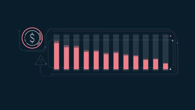 Reduce Graph Stock Footage: Royalty-Free Video Clips - Storyblocks
