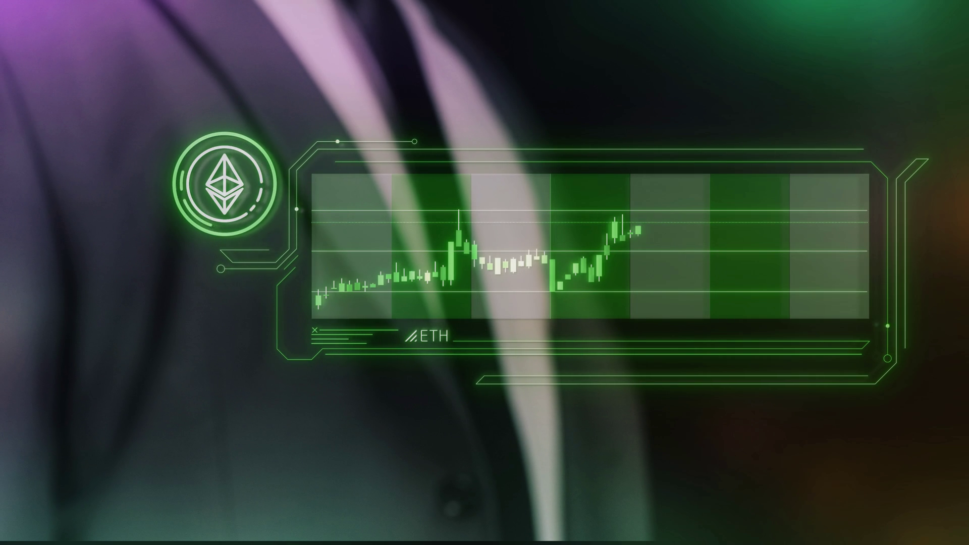 Virtual Infographic Of Ethereum Growth Stock Footage SBV-348723288 ...