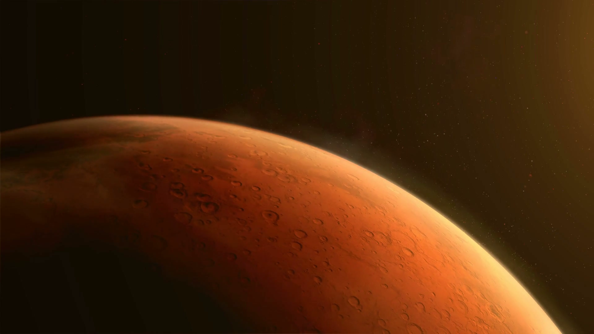 Animation Of Rotating Red Planet Mars Stock Motion Graphics SBV ...