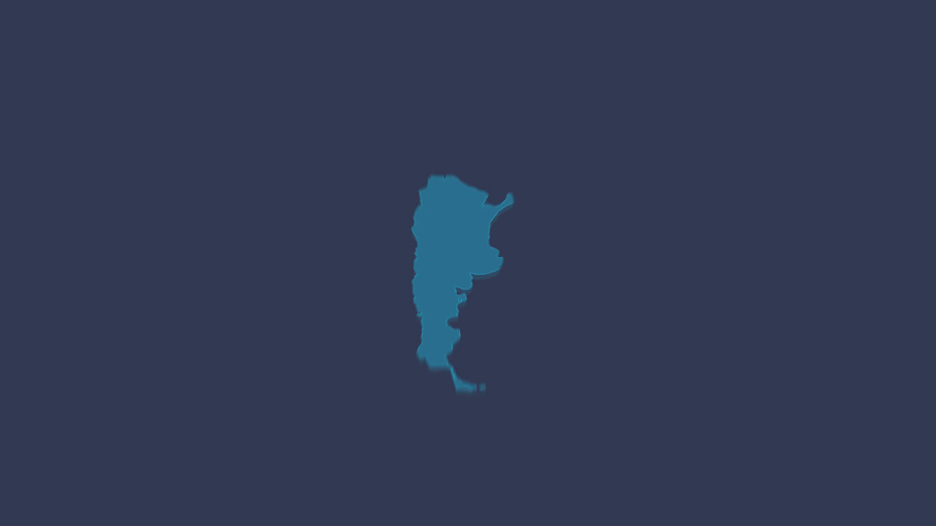 Argentina Animated Map With Alpha Channel Stock Motion Graphics SBV ...