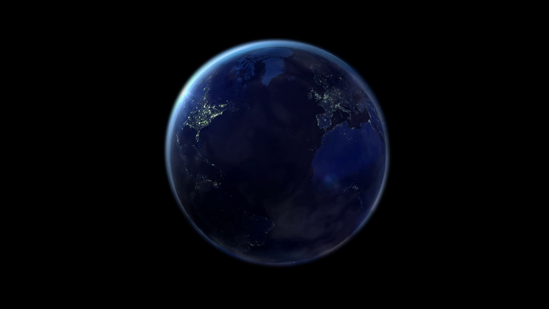 Earth Night Globe On Alpha Channel Stock Motion Graphics SBV-328924242 ...