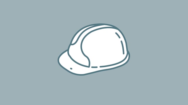 Safety Helmet Animation Stock Footage: Royalty-Free Video Clips ...