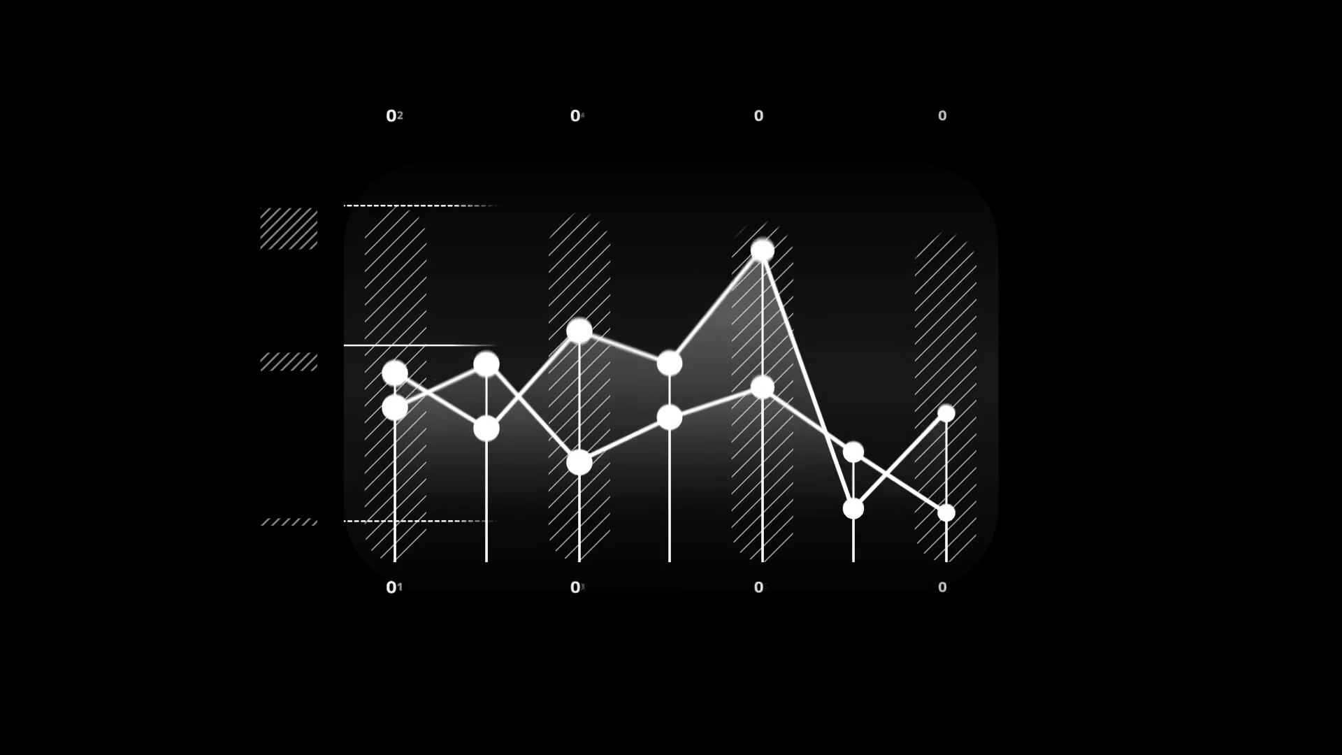 Infographic Element - Line Chart On Alpha Stock Motion Graphics SBV ...