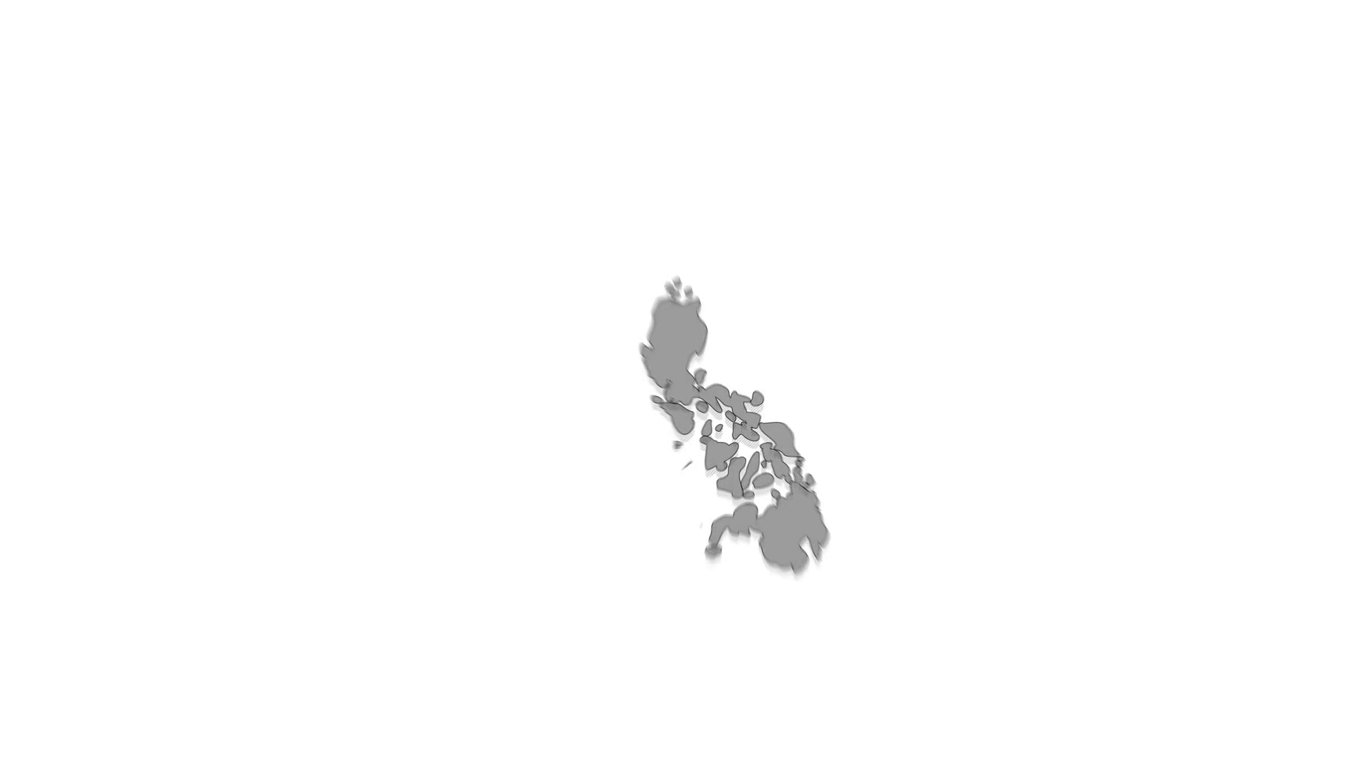 Philippines Animated Map With Alpha Channel Stock Motion Graphics SBV ...