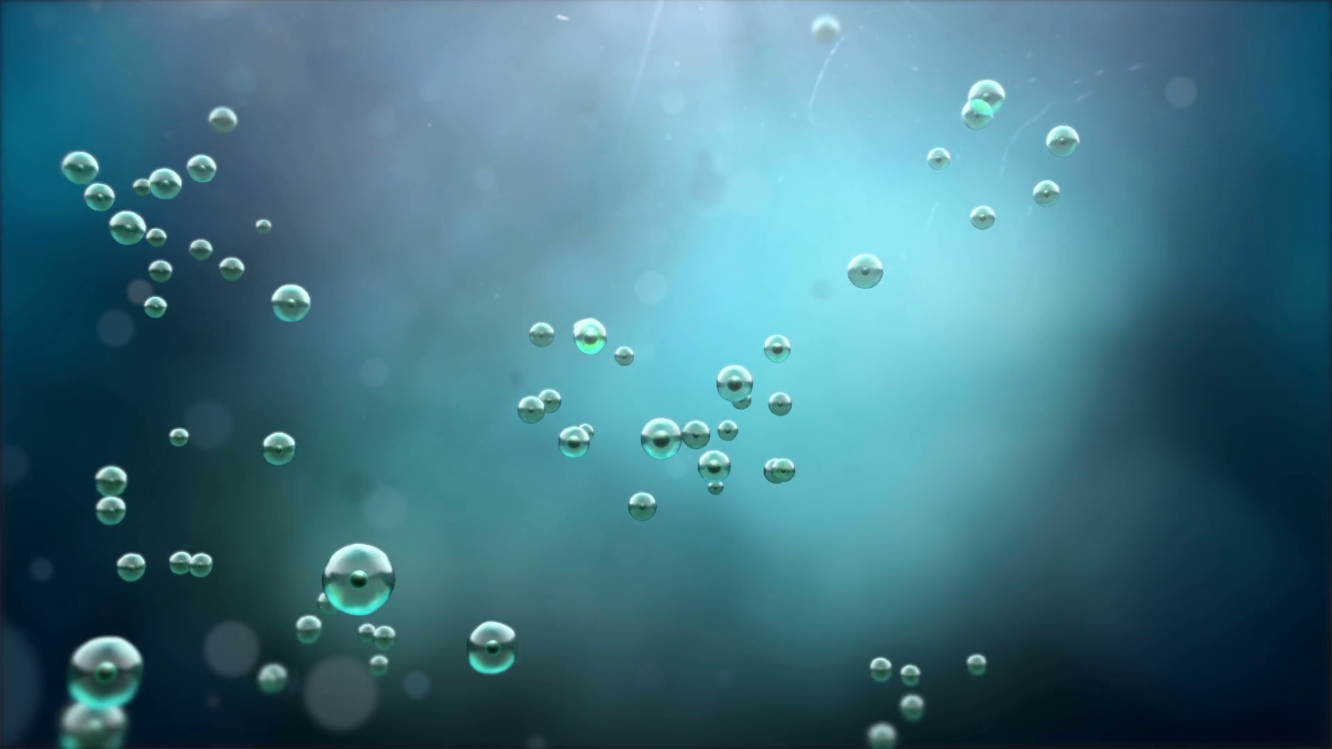 Floating Cells On Blue Background Clip Is Stock Motion Graphics SBV ...
