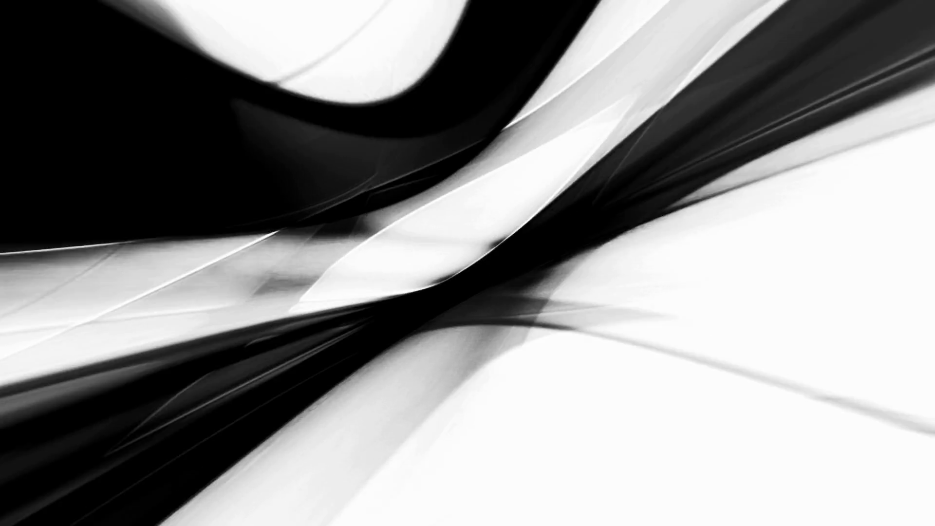 Black White Flowing Abstract Looping Stock Motion Graphics SBV ...