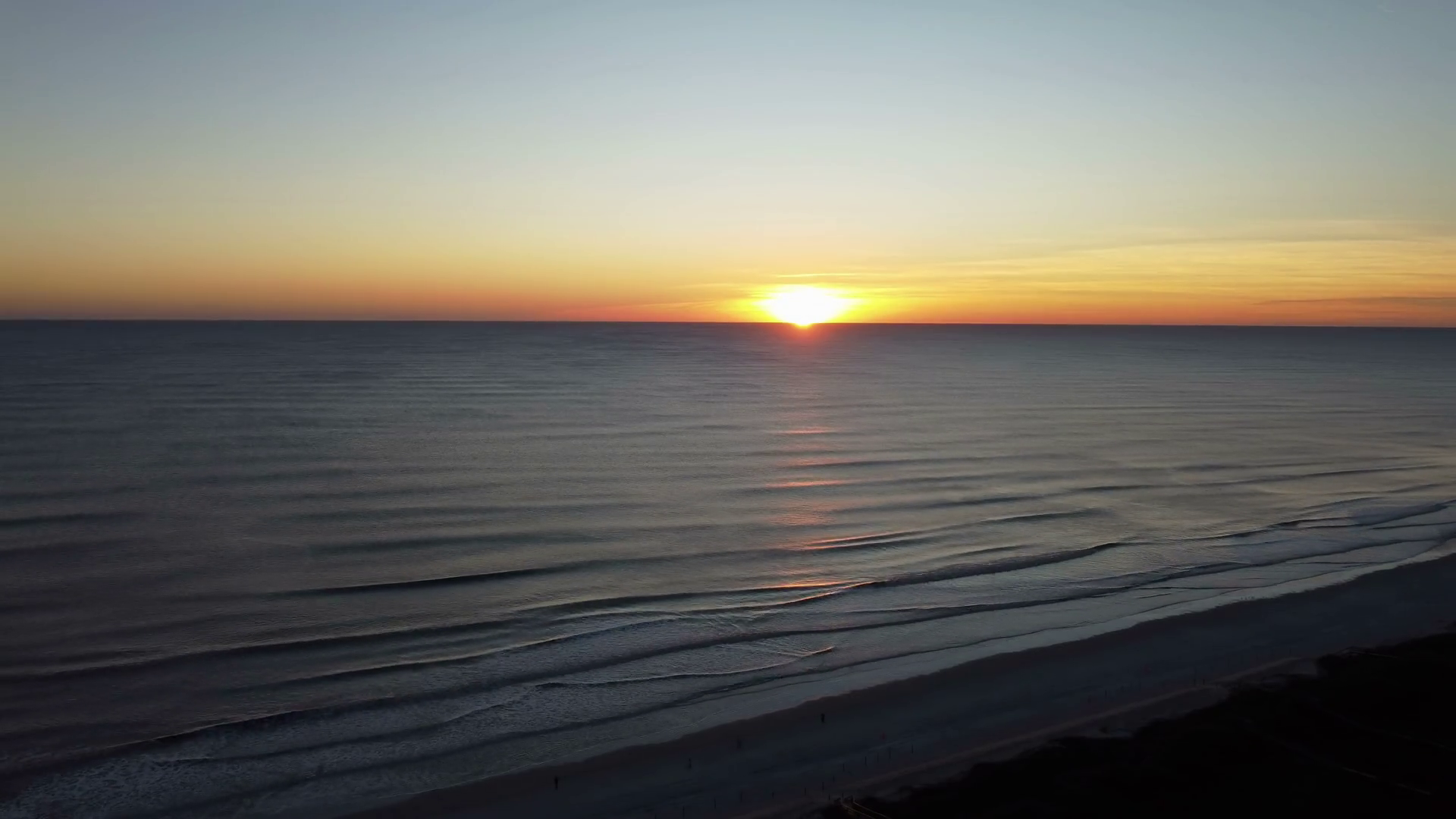Butler Beach Saint Augustine Florida Sunrise Stock Footage SBV ...