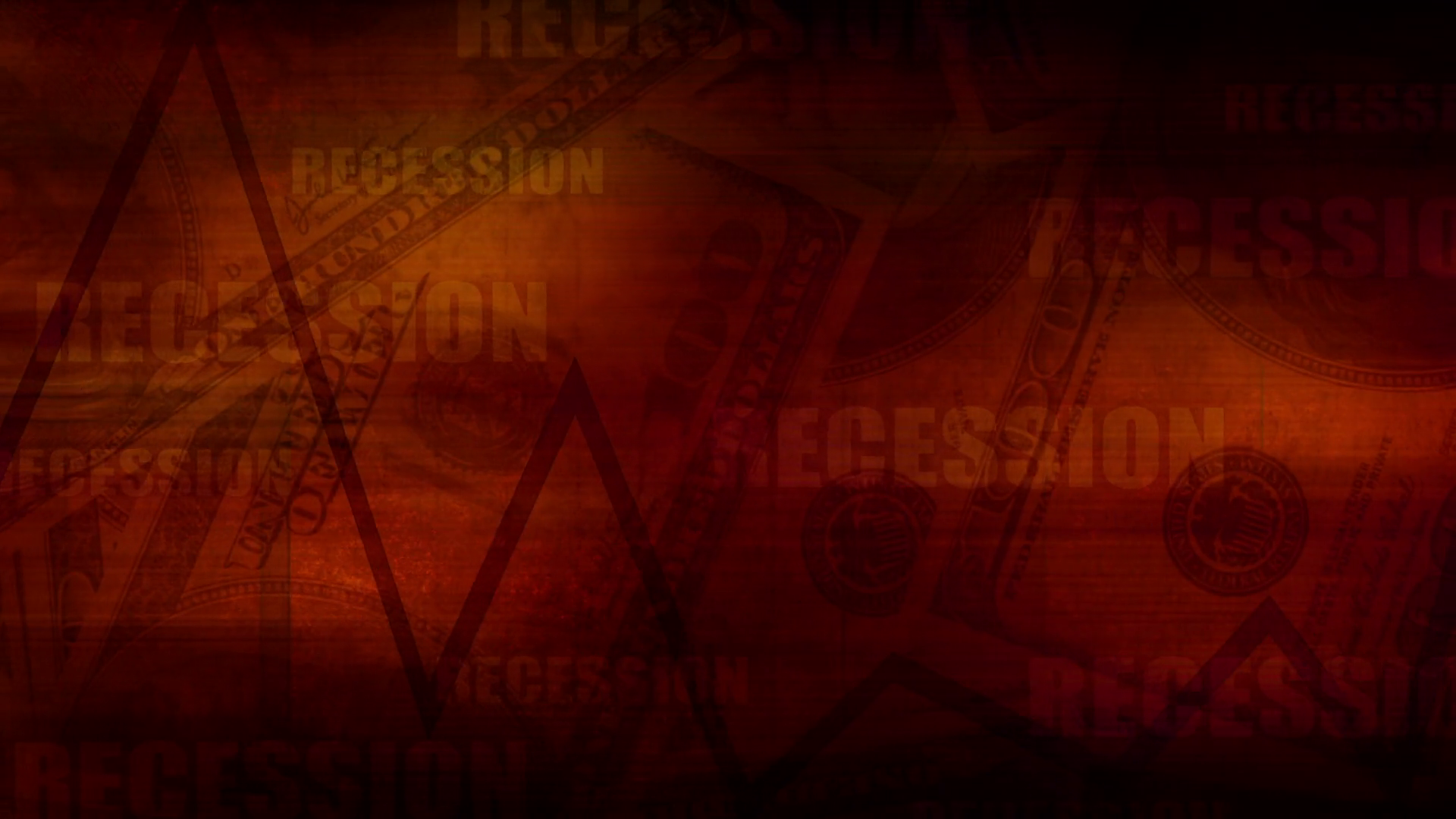 Rust Colored Recession Looping Business Stock Motion Graphics SBV ...