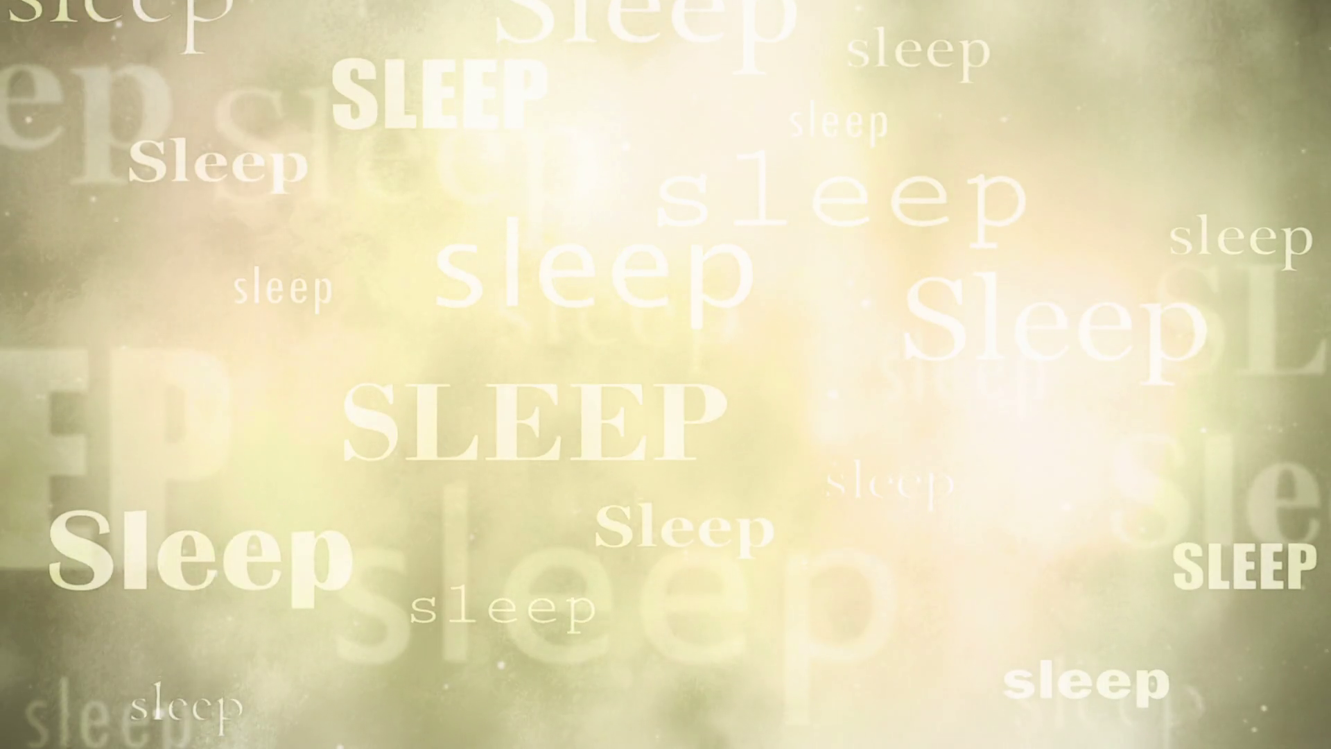 Sleep Words Going Up Looping Animated Stock Motion Graphics SBV ...