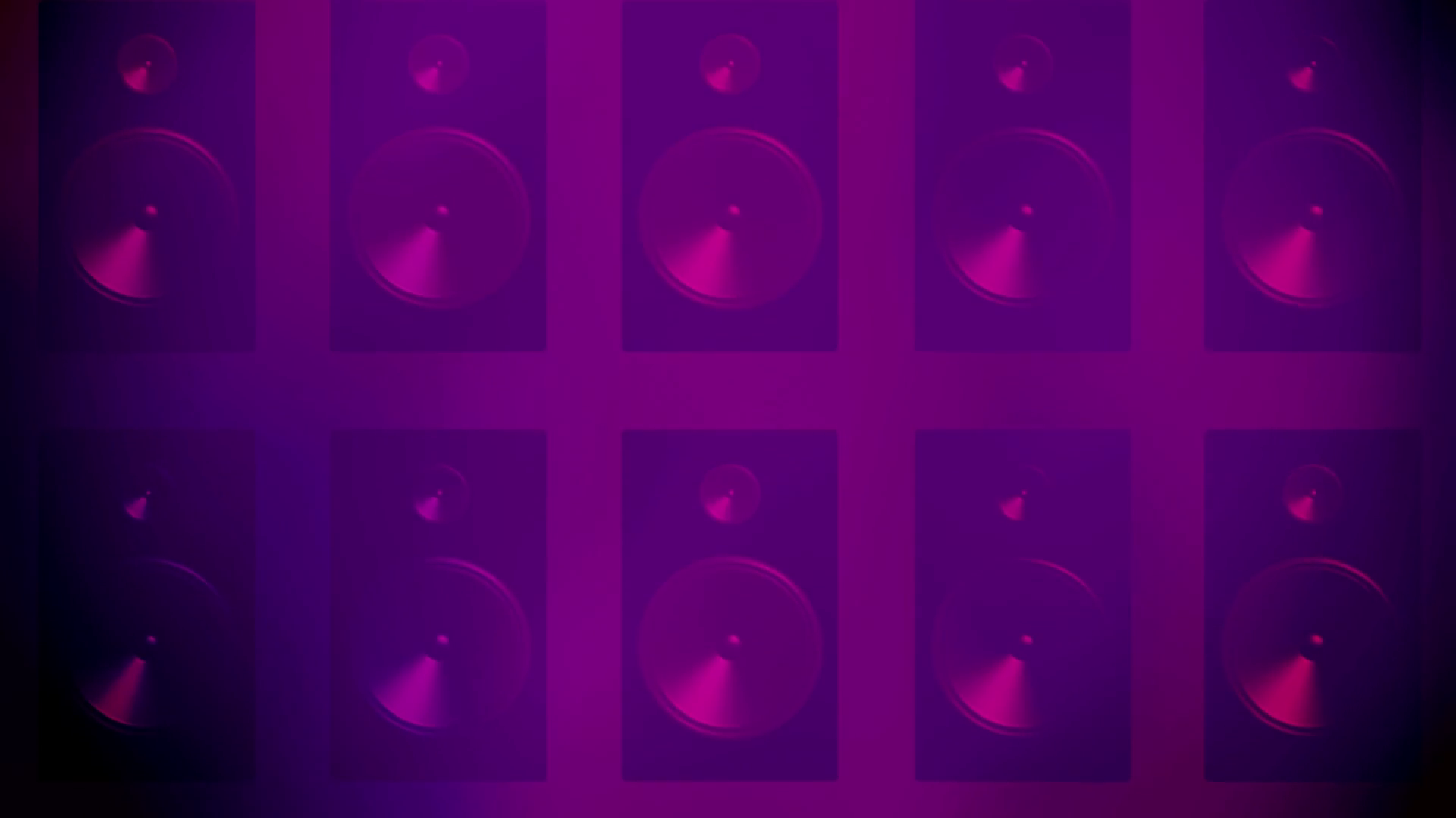 Speakers In Boxes Looping Magenta Animated Stock Motion Graphics SBV ...