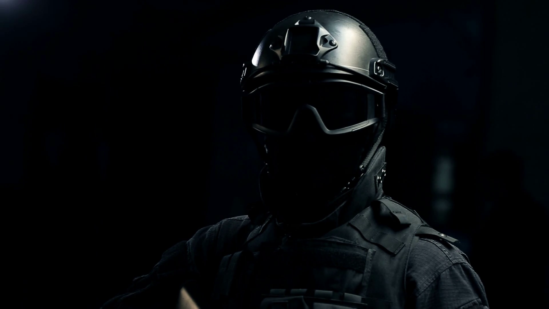 Special Forces Soldier With Gun Close Up Stock Footage SBV-307171304 ...