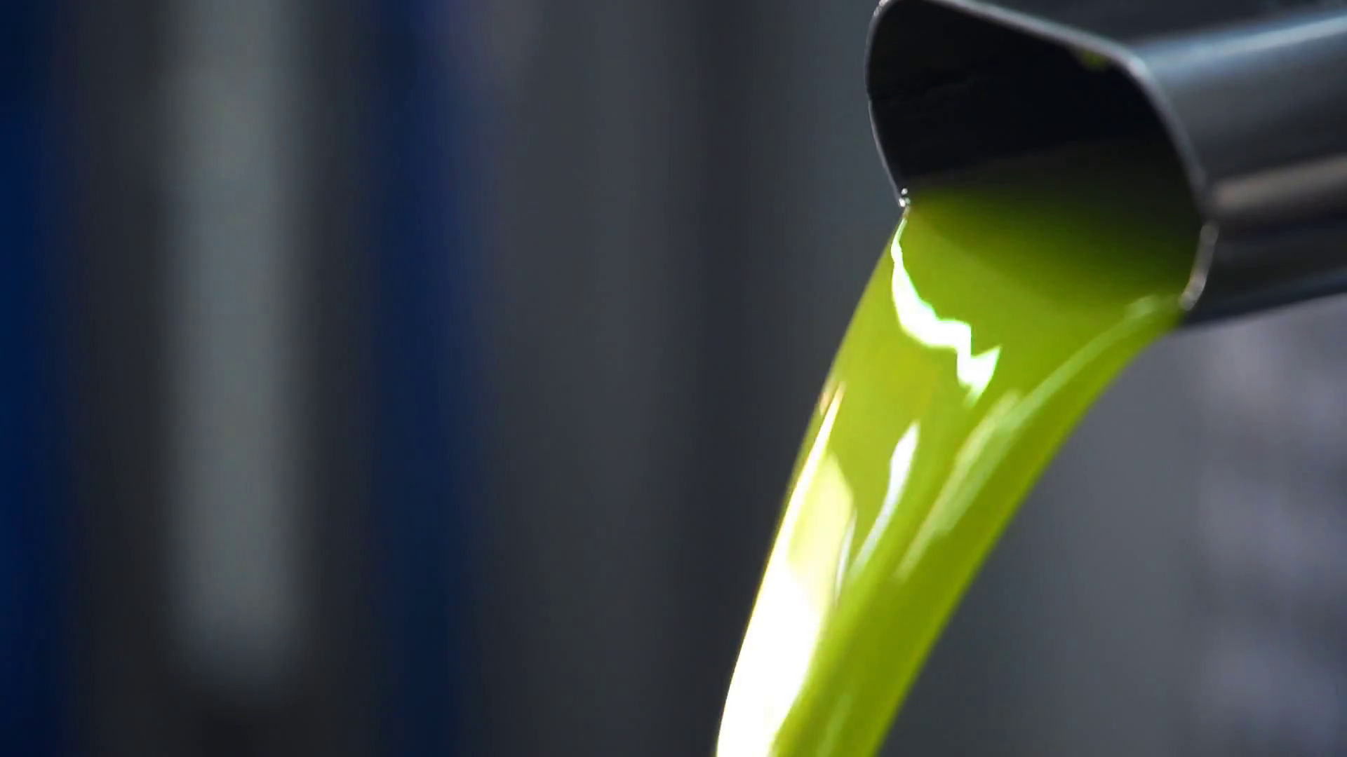 Freshly Squeezed Olive Oil Spills Out Plant Stock Footage SBV-329312598 ...