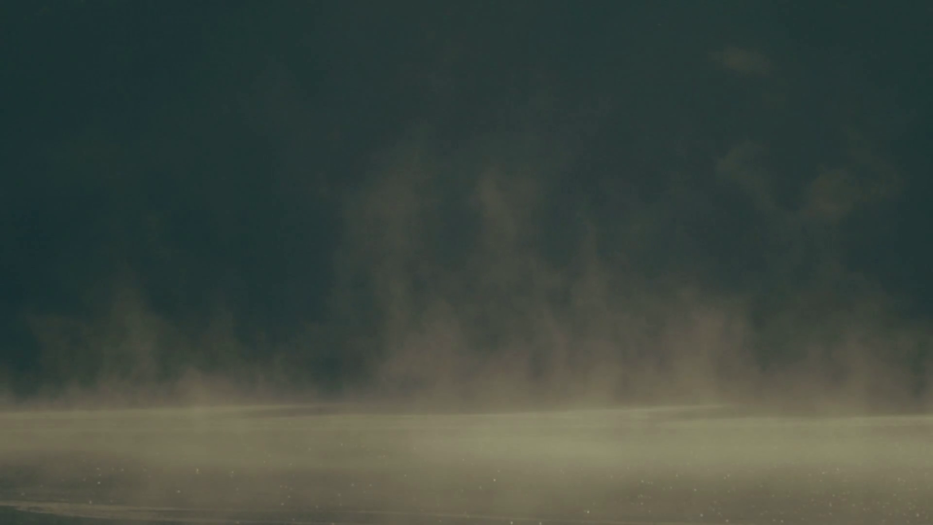 Smoke On Water Morning Fog Spreads Over Stock Footage SBV-333030821 ...