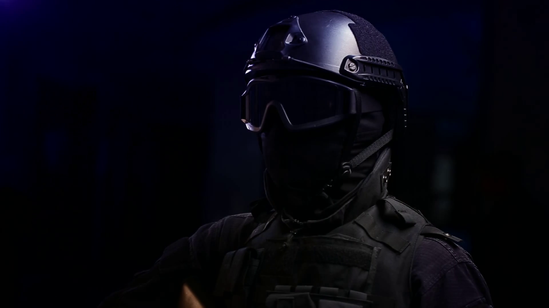 Two Commandos With Weapons Out Of Elevator Stock Footage SBV-333575193 ...