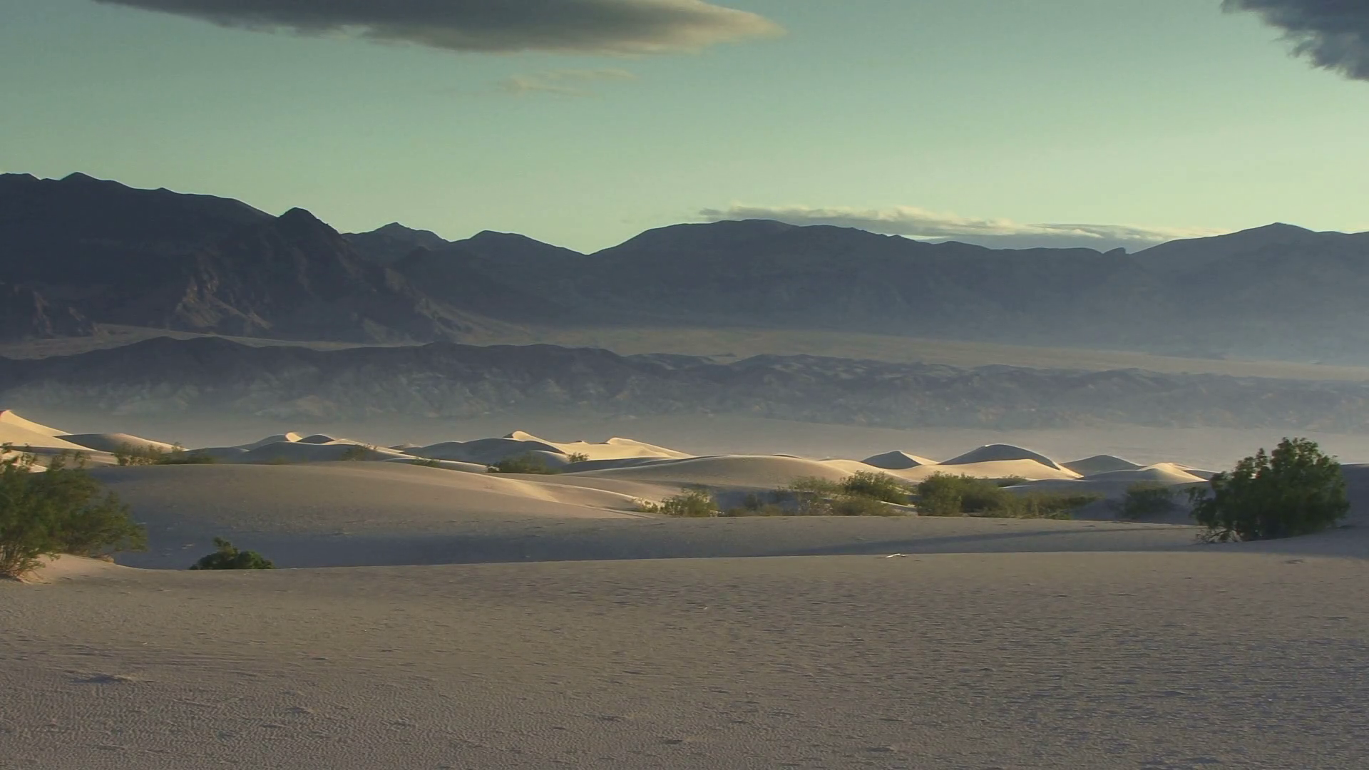 Dunes 002: Soft Desert Wind Blows Over Death Stock Footage SBV ...