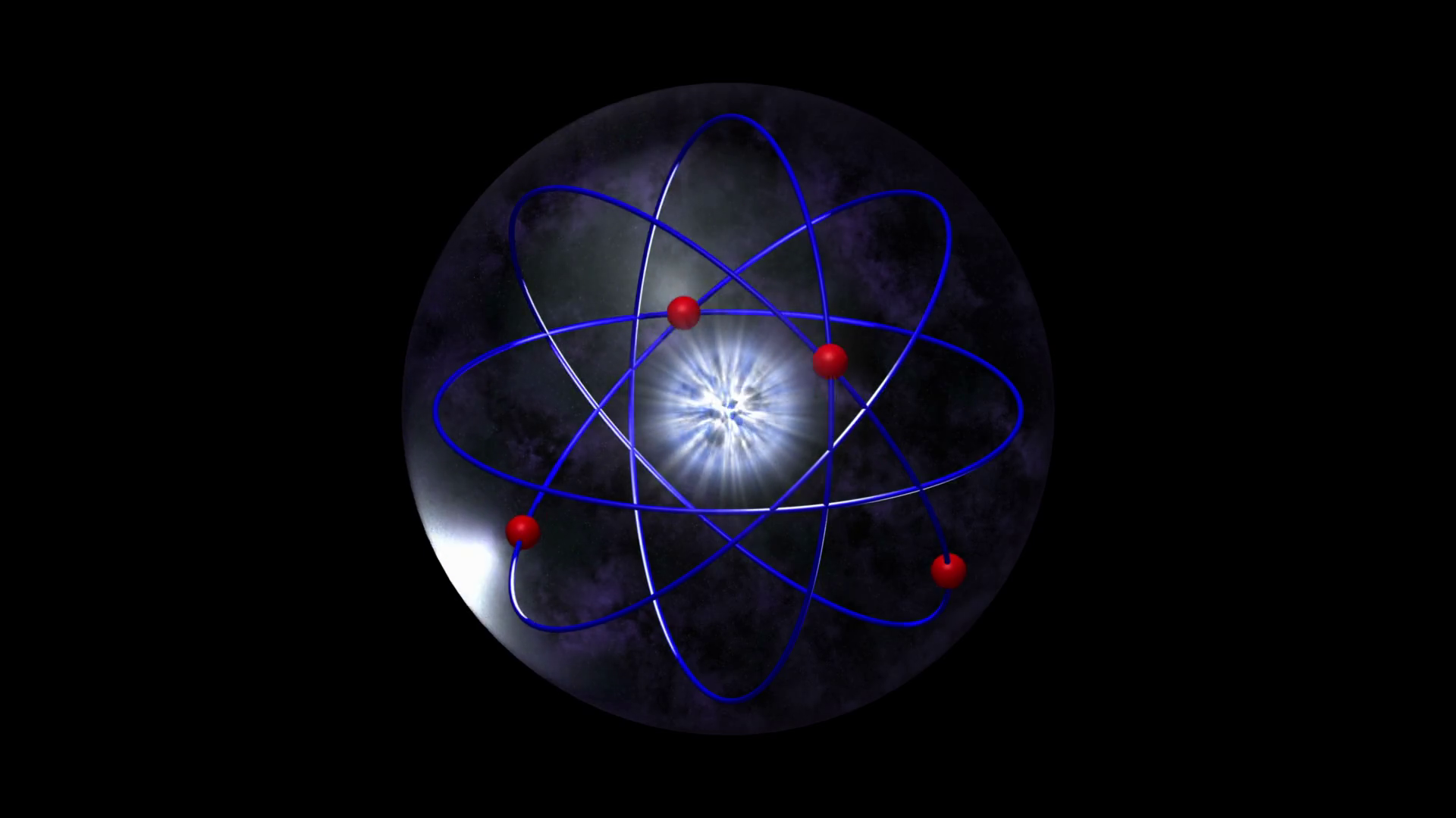 Video Background 1349: Electrons Encircle Stock Motion Graphics SBV ...