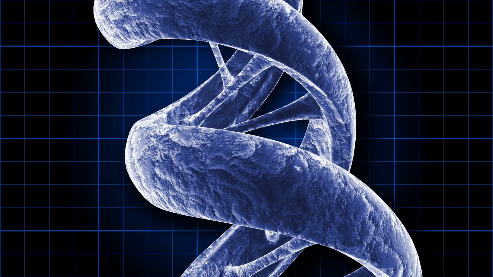 A Rotating Blue Dna Strand (loop) Stock Motion Graphics SBV-321312521 ...