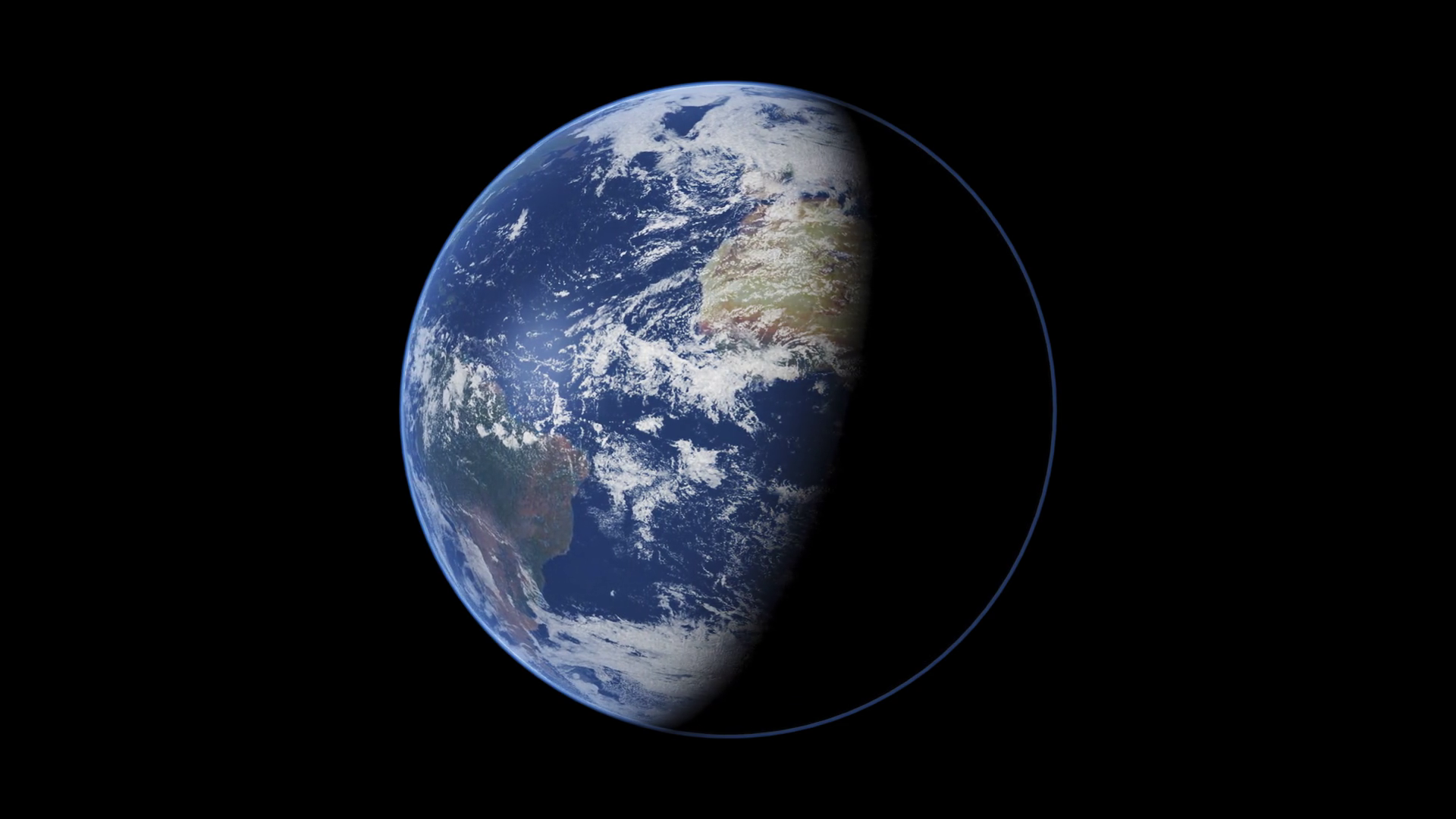 Planet Earth Minute Rotate (loop With Matte) Stock Motion Graphics SBV ...