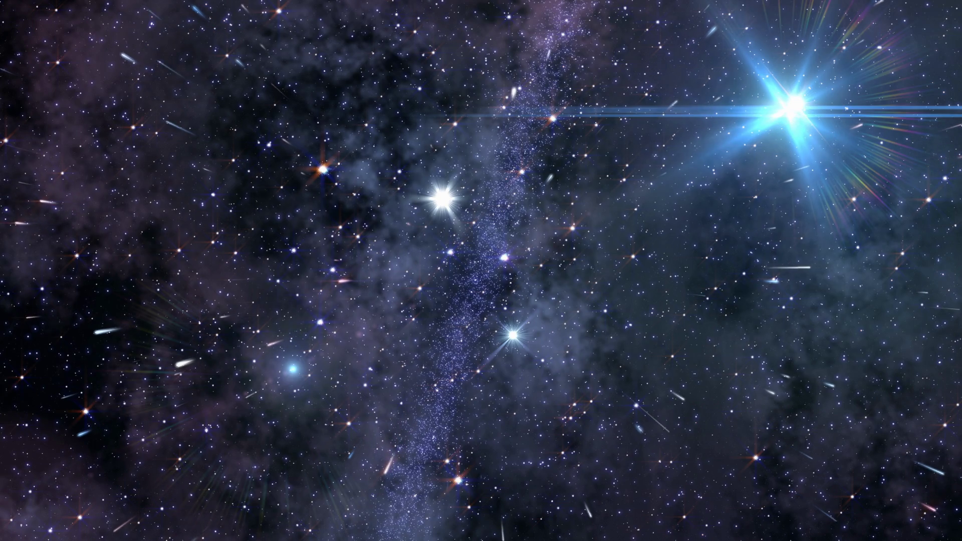Space 2385: Traveling Through Star Fields In Stock Motion Graphics SBV ...