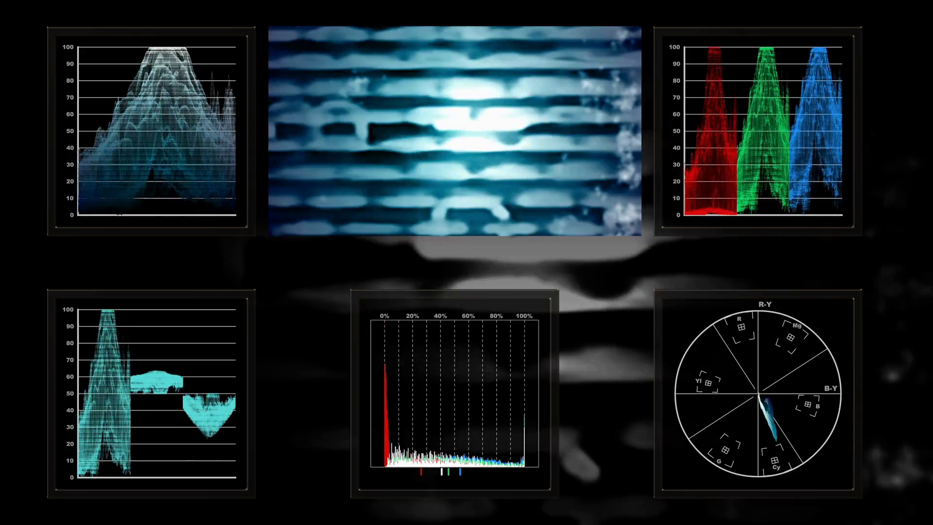 Technical Screen Display Of Pulsing Video Stock Motion Graphics SBV ...