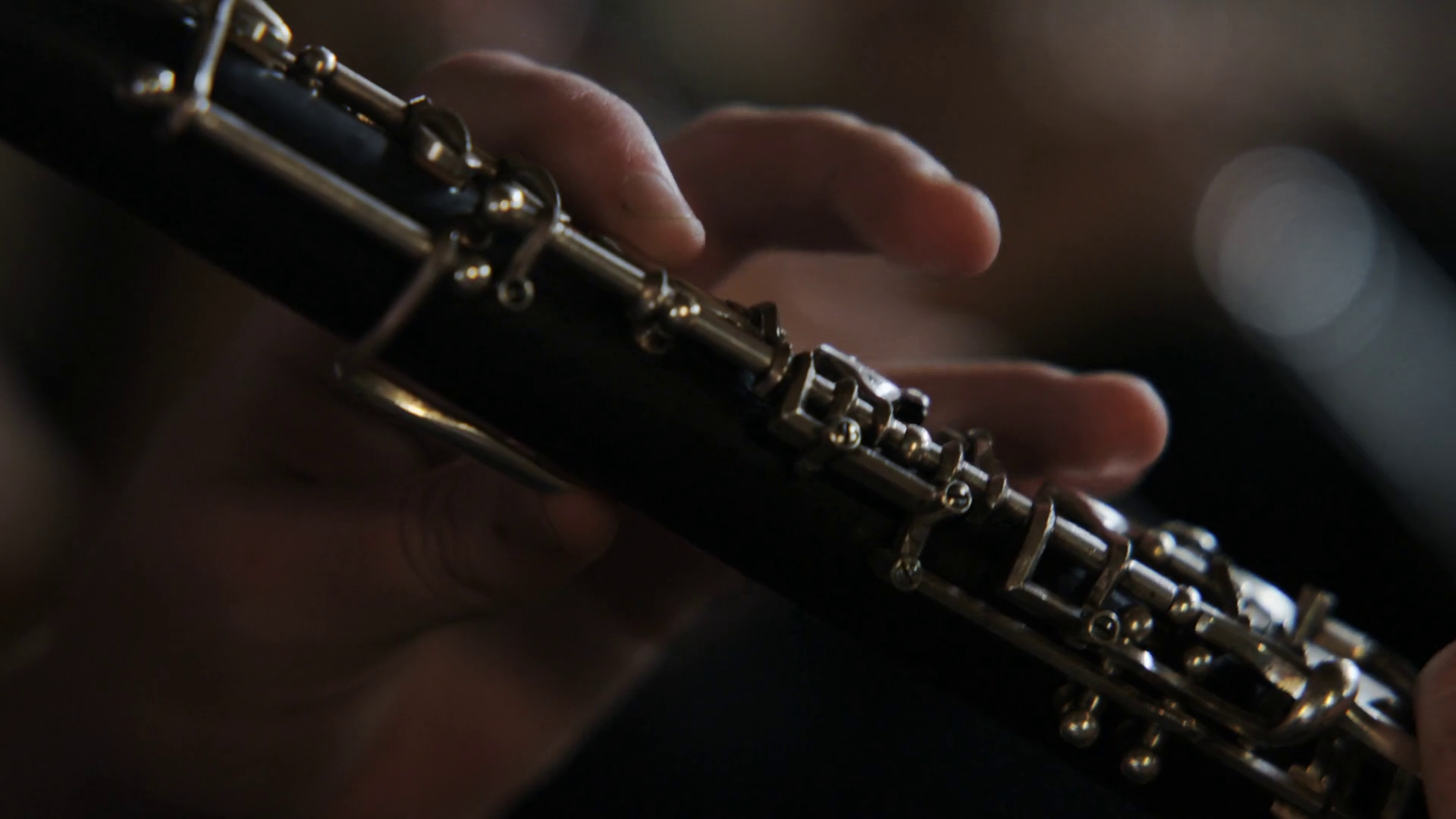 Close Up Of Clarinet Being Played Stock Footage SBV-309854014 - Storyblocks