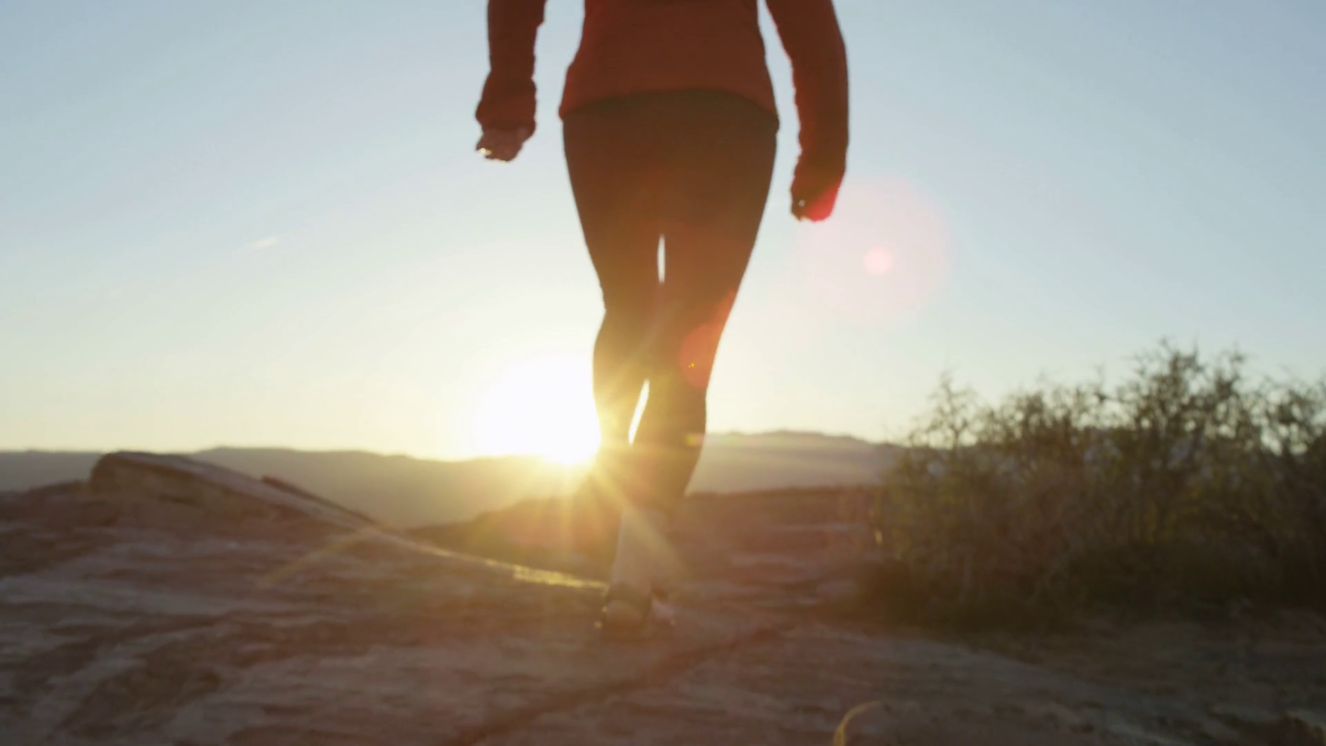 woman running towards sunset Stock Video Footage 00:17 SBV-315010446 ...
