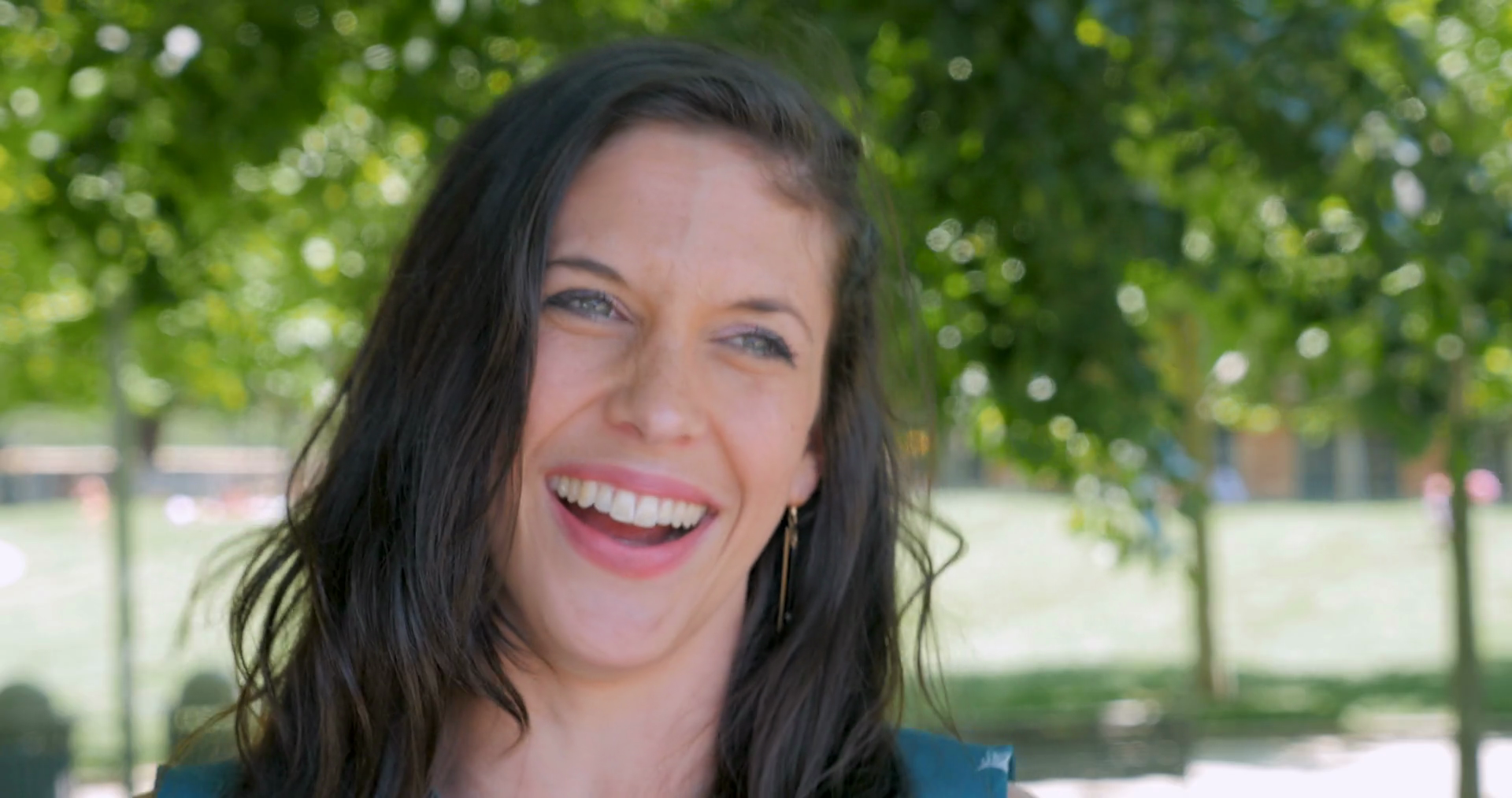 Happy Smiling Millennial Woman In Early 30s Stock Footage SBV-319404258 ...