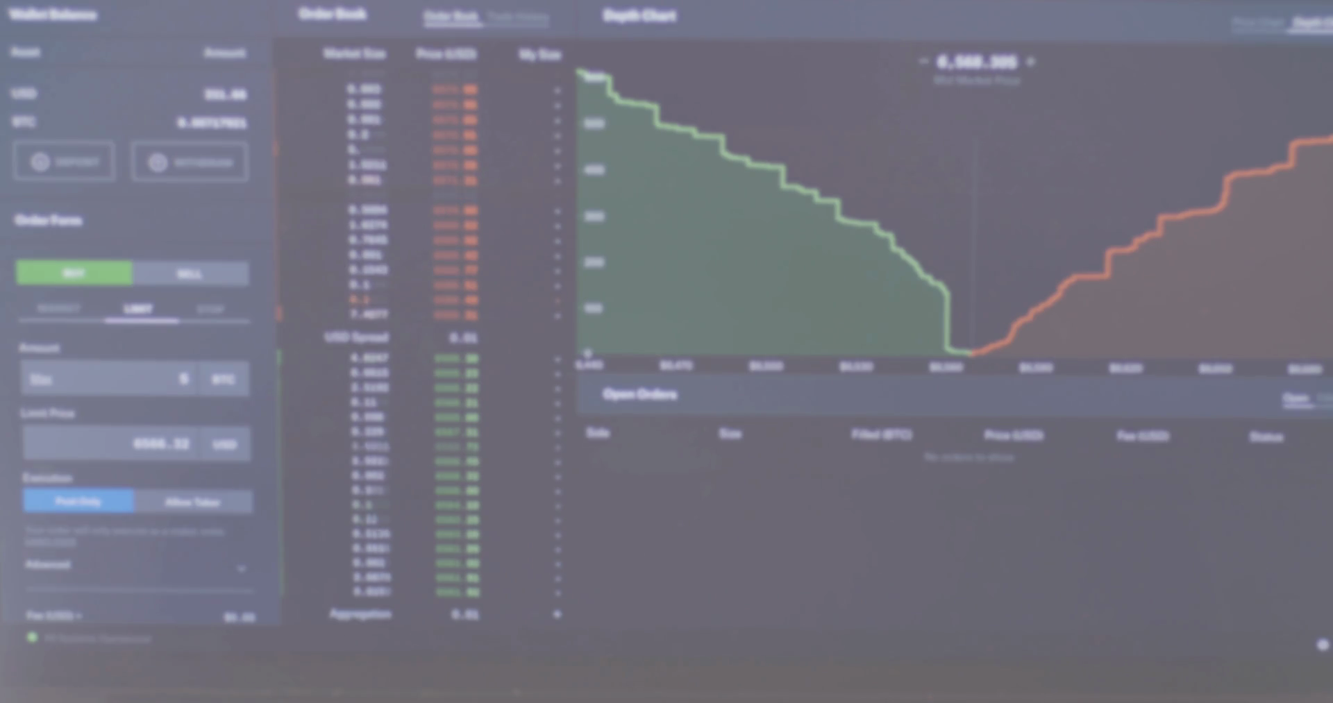 Live Trading Chart Of Order Book Showing Stock Footage SBV-325768534 ...