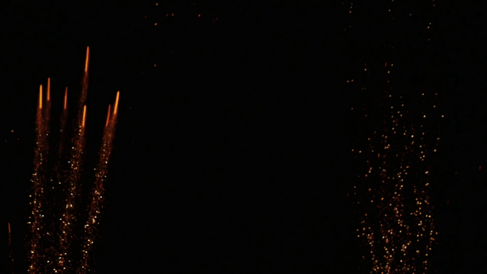 Slow Pan Up Of Fireworks Exploding Directly Stock Footage SBV-326545912 ...